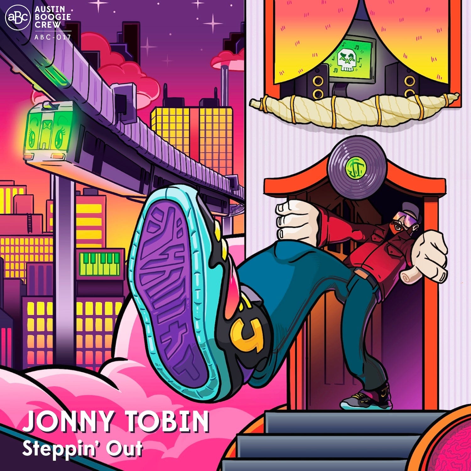 Jonny Tobin - Steppin' Out (LP) – Fat Beats